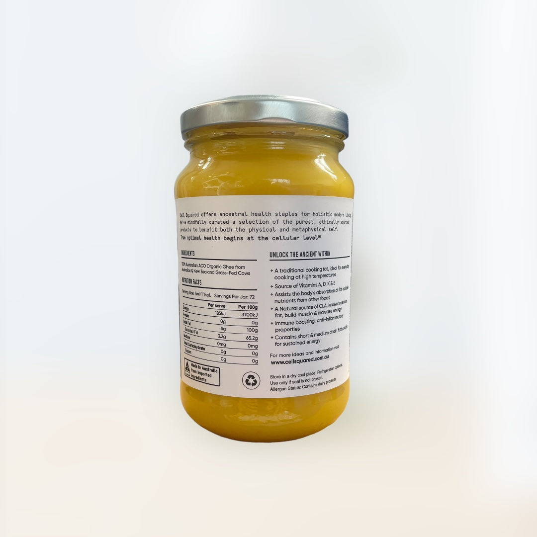 Cell Squared Grass Fed Ghee Alchemical